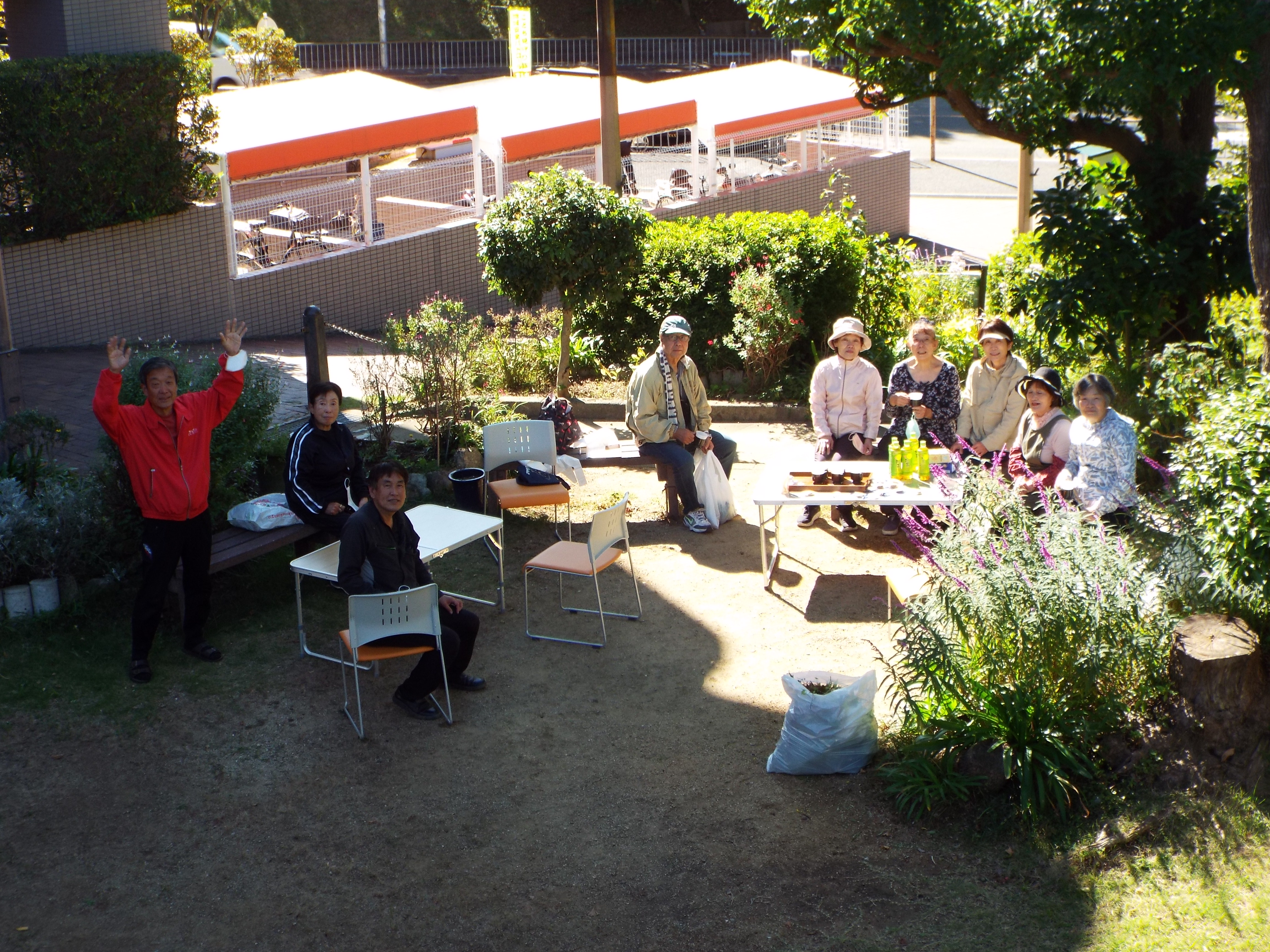 2022年 10月20日（木）花の植え替え